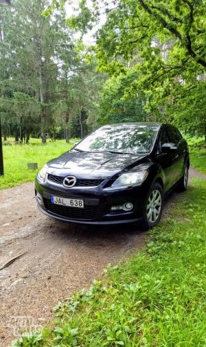 Melns Mazda CX-7 2008 Raseiniai, ar dzinēja tilpumu 2.30 L un nobraukumu 310 tūkst. km par 1300 €, foto 3 vietnē AUTOMOTO.COM.LV