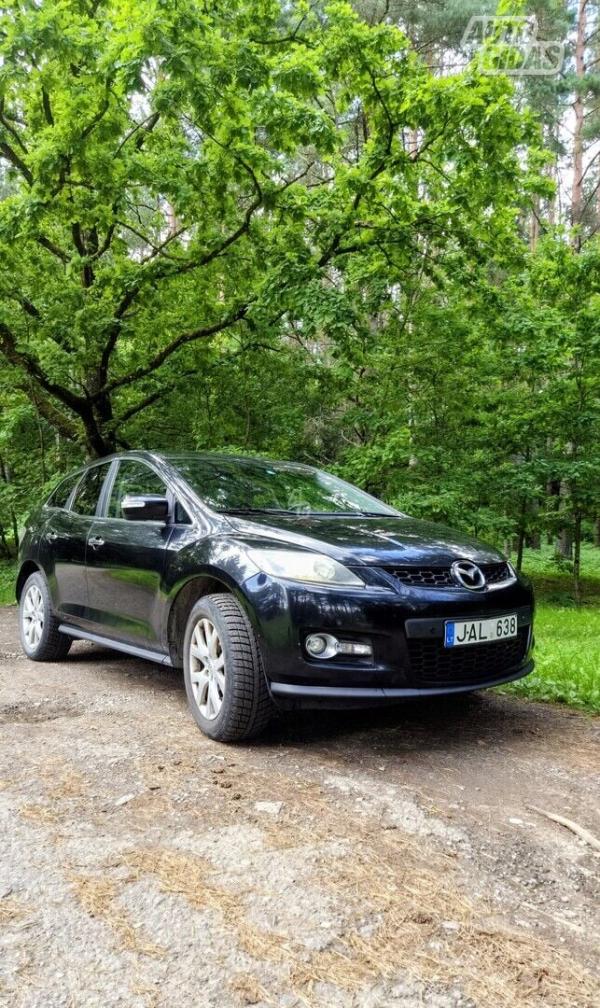 Melns Mazda CX-7 2008 Raseiniai, ar dzinēja tilpumu 2.30 L un nobraukumu 310 tūkst. km par 1300 €, foto 3 vietnē AUTOMOTO.COM.LV