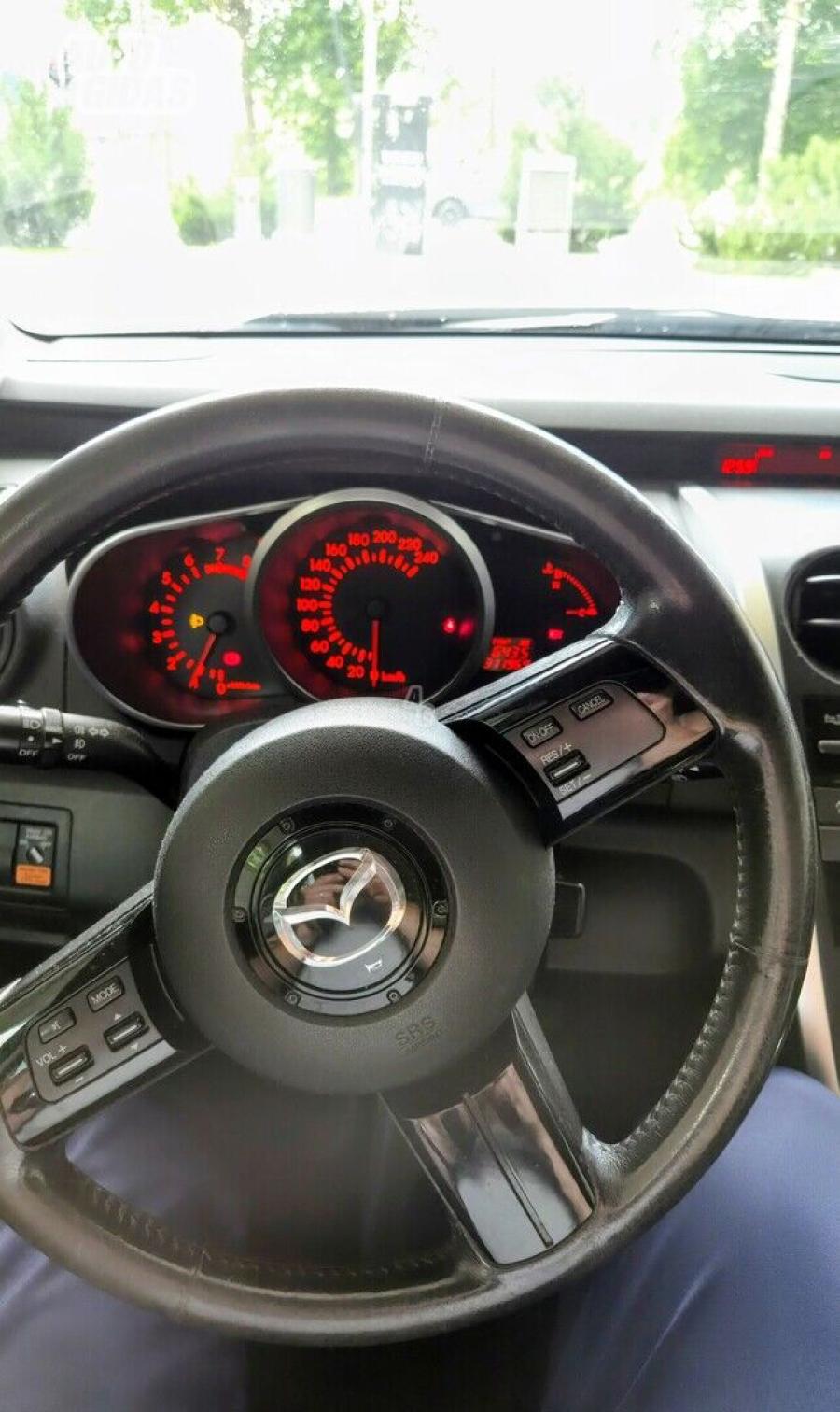 Melns Mazda CX-7 2008 Raseiniai, ar dzinēja tilpumu 2.30 L un nobraukumu 310 tūkst. km par 1300 €, foto 11 vietnē AUTOMOTO.COM.LV