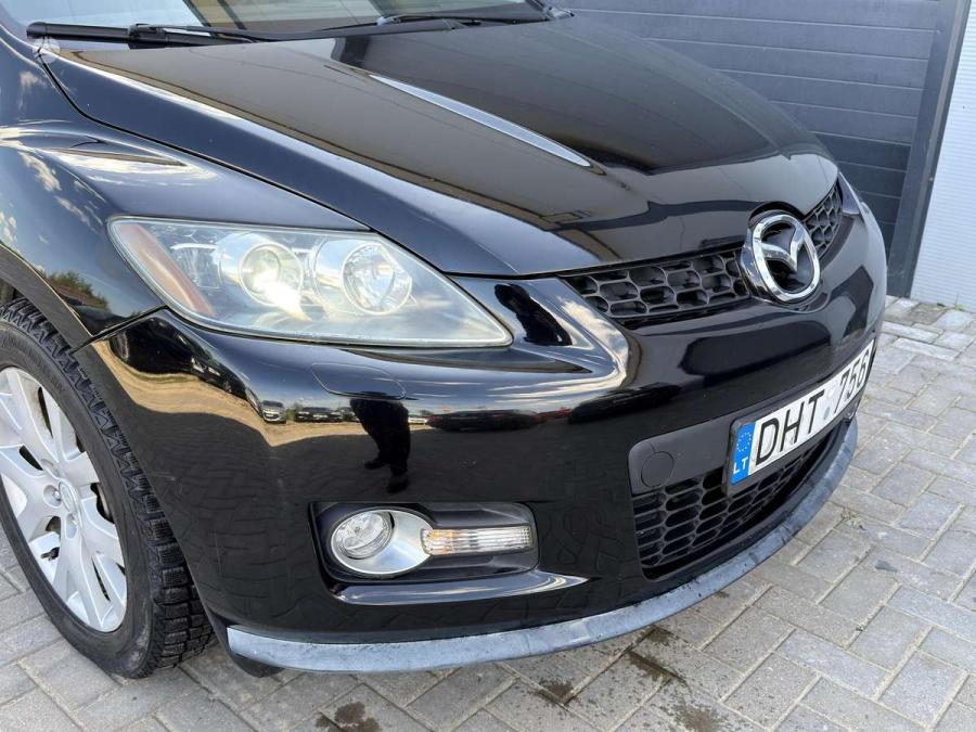 Melns Mazda CX-7 2008 Viļņa, ar dzinēja tilpumu 2.26 L un nobraukumu 395 tūkst. km par 1600 €, foto 9 vietnē AUTOMOTO.COM.LV