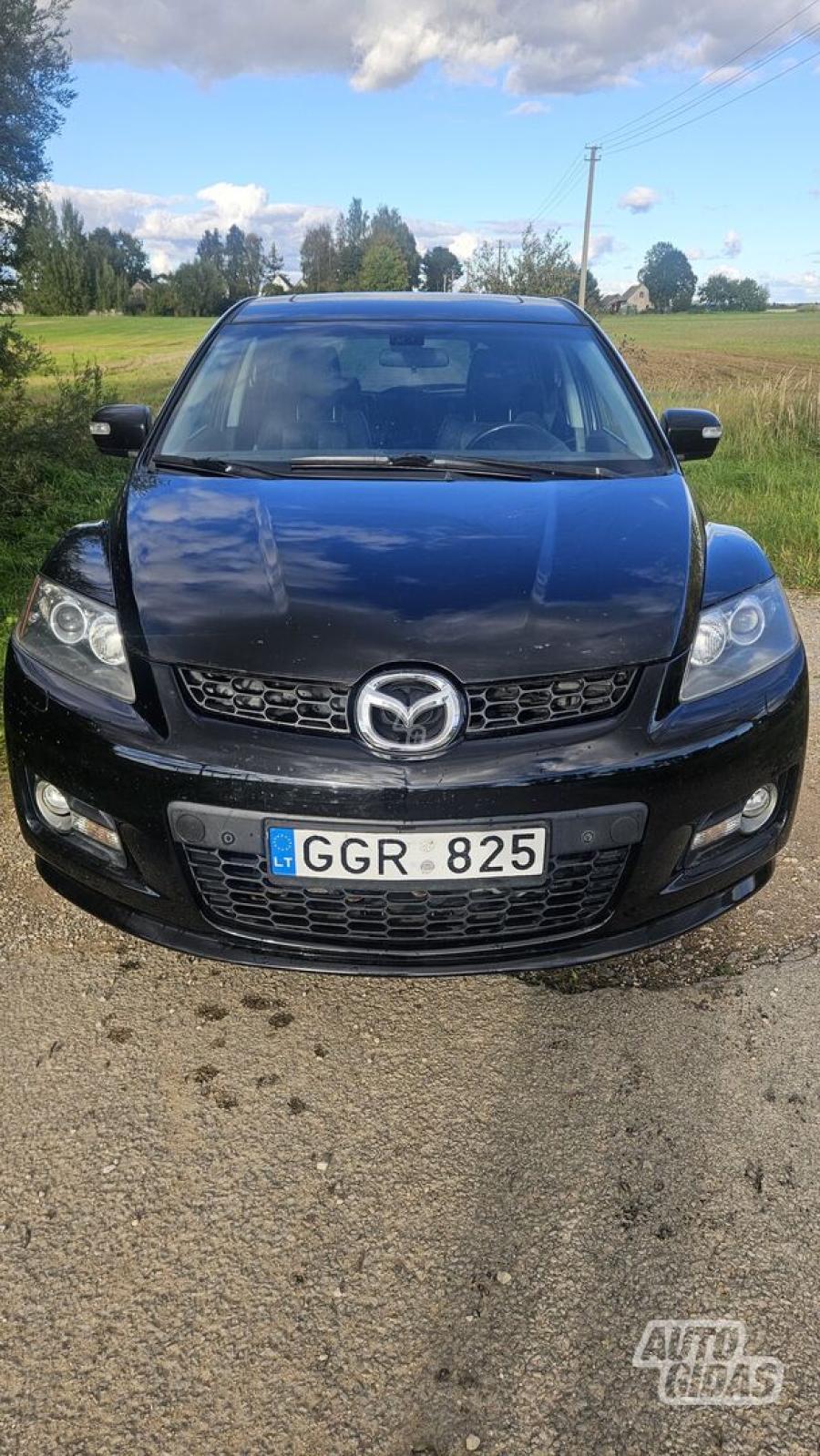 Melns Mazda CX-7 2008 Šauļi, ar dzinēja tilpumu 2.30 L un nobraukumu 177 tūkst. km par 1400 €, foto 9 vietnē AUTOMOTO.COM.LV