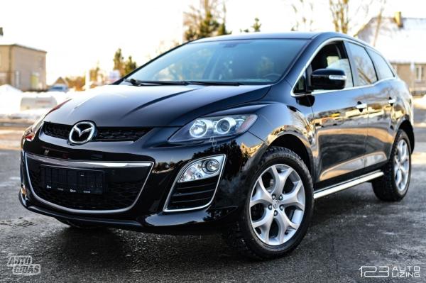 Black Mazda CX-7 2010 in Kretinga, with an engine capacity of 2.20 L and mileage of 194 thousand km for 6100 €, photo 1 on AUTOMOTO.COM.LV