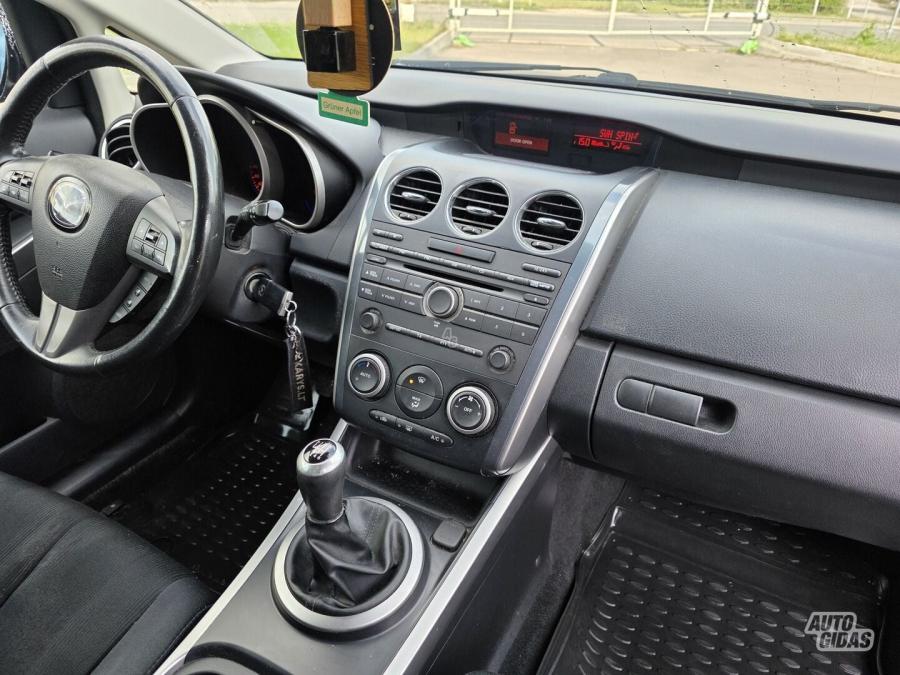 Черный Мазда СХ-7 2010 в Кретинга, объемом двигателя 2.20 л и пробегом 270 тыс. км за 3400 €, фото 13 на AUTOMOTO.COM.LV
