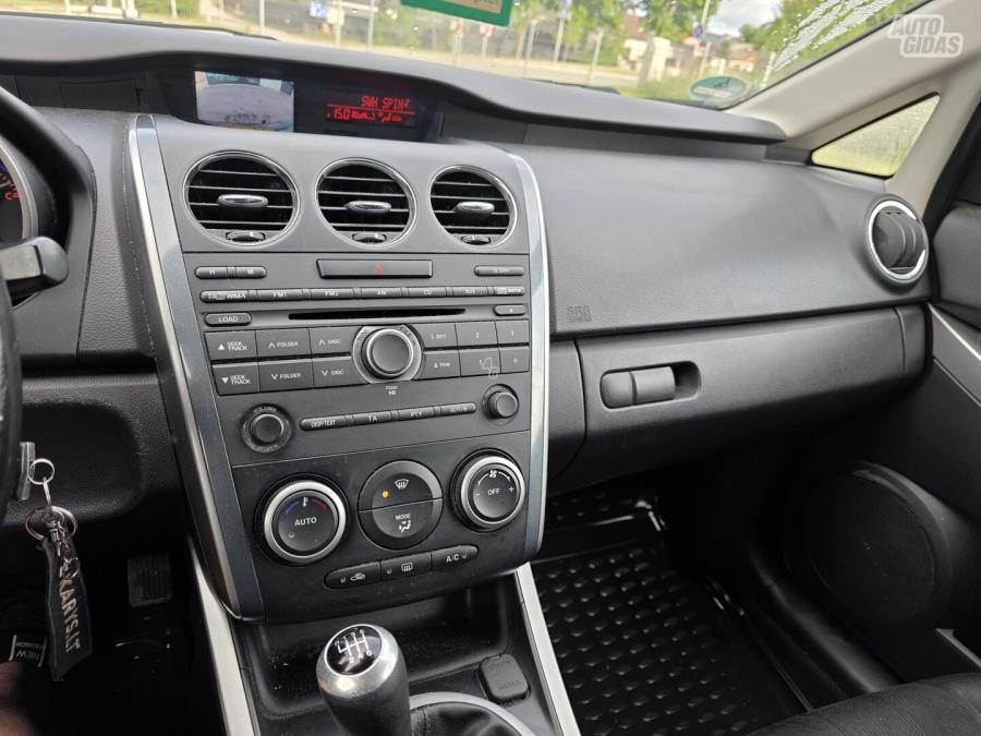 Черный Мазда СХ-7 2010 в Кретинга, объемом двигателя 2.20 л и пробегом 270 тыс. км за 3400 €, фото 15 на AUTOMOTO.COM.LV