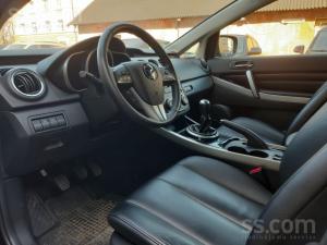 Black Mazda CX-7 2010 in Daugavpils, with an engine capacity of 2.20 L and mileage of 0 thousand km for 6850 €, photo 13 on AUTOMOTO.COM.LV