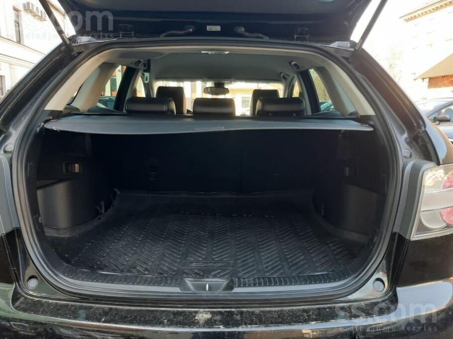 Black Mazda CX-7 2010 in Daugavpils, with an engine capacity of 2.20 L and mileage of 0 thousand km for 6850 €, photo 26 on AUTOMOTO.COM.LV