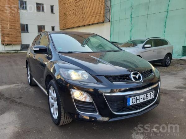Мазда СХ-7 2010 в Даугавпилс на AUTOMOTO.COM.LV Черный Мазда СХ-7 2010 в Даугавпилс, объемом двигателя 2.20 л и пробегом 0 тыс. км за 6650 €, фото 4 на AUTOMOTO.COM.LV