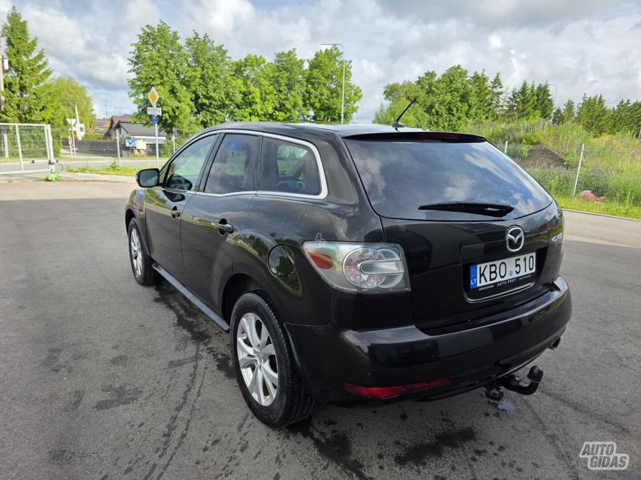Black Mazda CX-7 2010 in Kretinga, with an engine capacity of 2.20 L and mileage of 266 thousand km for 3100 €, photo 10 on AUTOMOTO.COM.LV