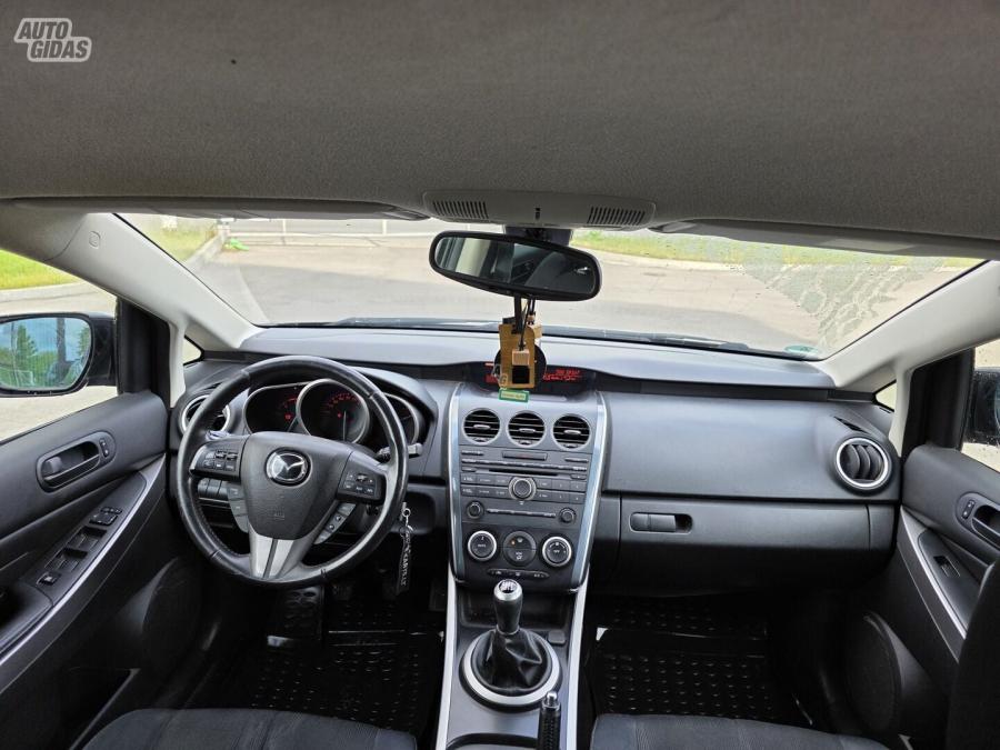 Black Mazda CX-7 2010 in Kretinga, with an engine capacity of 2.20 L and mileage of 266 thousand km for 3100 €, photo 15 on AUTOMOTO.COM.LV