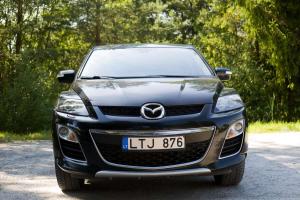 Black Mazda CX-7 2010 in Kaunas, with an engine capacity of 2.18 L and mileage of 380 thousand km for 2500 €, photo 5 on AUTOMOTO.COM.LV