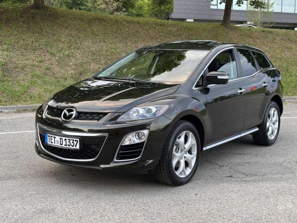 Black Mazda CX-7 2010 in Jonava, with an engine capacity of 2.18 L and mileage of 281 thousand km for 4250 €, photo 4 on AUTOMOTO.COM.LV