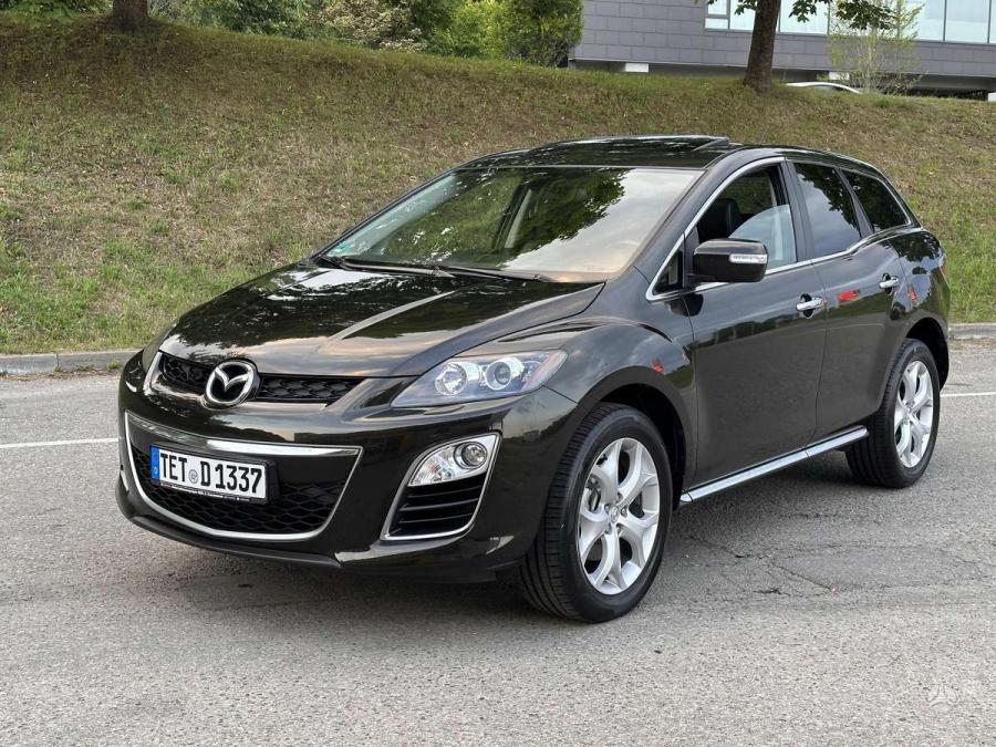 Melns Mazda CX-7 2010 Jonava, ar dzinēja tilpumu 2.18 L un nobraukumu 281 tūkst. km par 4250 €, foto 5 vietnē AUTOMOTO.COM.LV