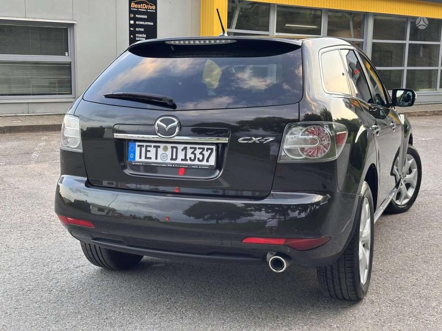 Melns Mazda CX-7 2010 Jonava, ar dzinēja tilpumu 2.18 L un nobraukumu 281 tūkst. km par 4250 €, foto 12 vietnē AUTOMOTO.COM.LV