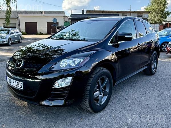 Black Mazda CX-7 2010 in Riga, with an engine capacity of 2.20 L and mileage of 0 thousand km for 4650 €, photo 1 on AUTOMOTO.COM.LV