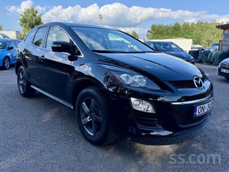 Черный Мазда СХ-7 2010 в Рига, объемом двигателя 2.20 л и пробегом 0 тыс. км за 4650 €, фото 4 на AUTOMOTO.COM.LV