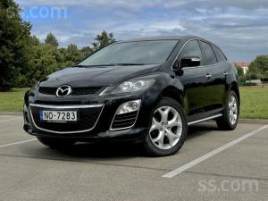 Melns Mazda CX-7 2010 Cēsis, ar dzinēja tilpumu 2.20 L un nobraukumu 293 tūkst. km par 4500 €, foto 4 vietnē AUTOMOTO.COM.LV