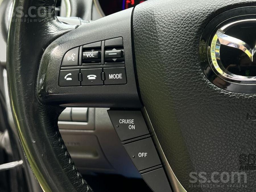 Melns Mazda CX-7 2010 Cēsis, ar dzinēja tilpumu 2.20 L un nobraukumu 293 tūkst. km par 4500 €, foto 20 vietnē AUTOMOTO.COM.LV