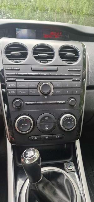 Black Mazda CX-7 2010 in Vilnius, with an engine capacity of 2.20 L and mileage of 0 thousand km for 2999 €, photo 12 on AUTOMOTO.COM.LV