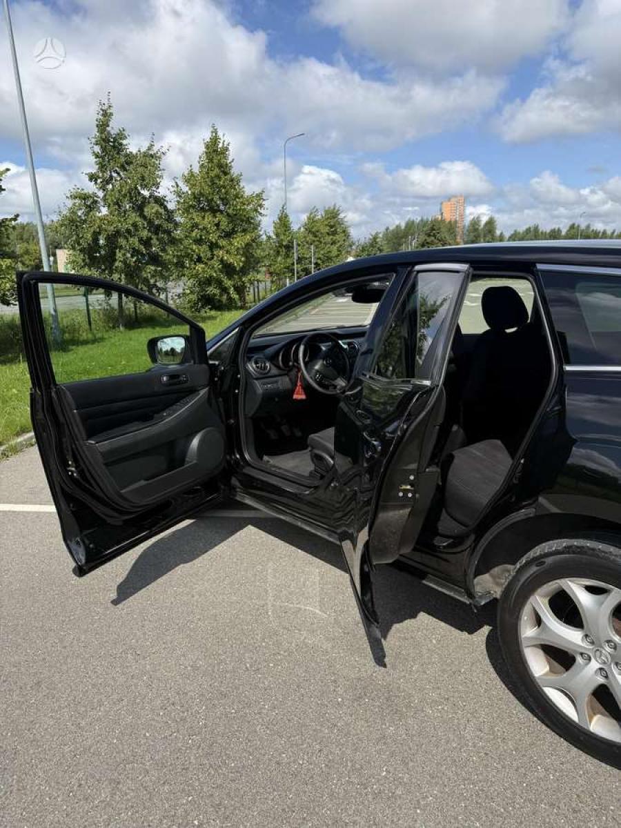 Melns Mazda CX-7 2010 Klaipėda, ar dzinēja tilpumu 2.18 L un nobraukumu 373 tūkst. km par 2700 €, foto 8 vietnē AUTOMOTO.COM.LV