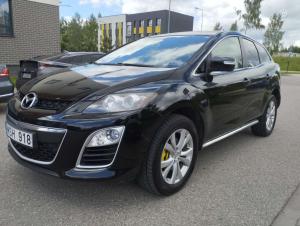 Черный Мазда СХ-7 2010 в Вильнюс, объемом двигателя 2.20 л и пробегом 192 тыс. км за 2999 €, фото  на AUTOMOTO.COM.LV
