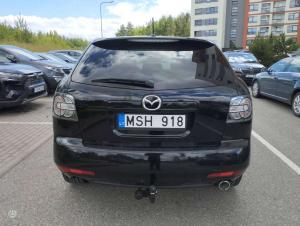 Black Mazda CX-7 2010 in Vilnius, with an engine capacity of 2.20 L and mileage of 192 thousand km for 2999 €, photo 5 on AUTOMOTO.COM.LV