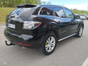 Black Mazda CX-7 2010 in Vilnius, with an engine capacity of 2.20 L and mileage of 192 thousand km for 2999 €, photo 7 on AUTOMOTO.COM.LV