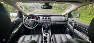 Black Mazda CX-7 2010 in Vilnius, with an engine capacity of 2.20 L and mileage of 192 thousand km for 2999 €, photo 8 on AUTOMOTO.COM.LV