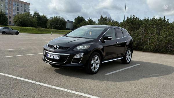 Melns Mazda CX-7 2010 Šauļi, ar dzinēja tilpumu 2.18 L un nobraukumu 214 tūkst. km par 3000 €, foto 1 vietnē AUTOMOTO.COM.LV
