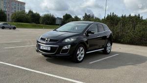Black Mazda CX-7 2010 in Siauliai, with an engine capacity of 2.18 L and mileage of 214 thousand km for 3000 €, photo  on AUTOMOTO.COM.LV