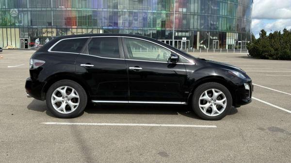 Melns Mazda CX-7 2010 Šauļi, ar dzinēja tilpumu 2.18 L un nobraukumu 214 tūkst. km par 3000 €, foto 6 vietnē AUTOMOTO.COM.LV
