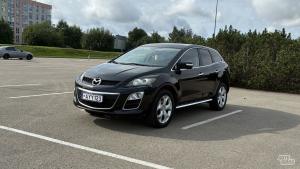 Melns Mazda CX-7 2010 Šauļi, ar dzinēja tilpumu 2.20 L un nobraukumu 214 tūkst. km par 3450 €, foto  vietnē AUTOMOTO.COM.LV