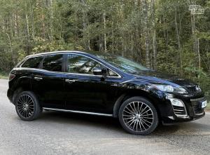 Melns Mazda CX-7 2010 Mažeikiai, ar dzinēja tilpumu 2.20 L un nobraukumu 163 tūkst. km par 5500 €, foto 5 vietnē AUTOMOTO.COM.LV