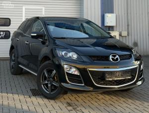 Melns Mazda CX-7 2010 Kretinga, ar dzinēja tilpumu 2.20 L un nobraukumu 266 tūkst. km par 4900 €, foto  vietnē AUTOMOTO.COM.LV