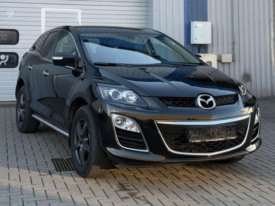 Черный Мазда СХ-7 2010 в Кретинга, объемом двигателя 2.18 л и пробегом 266 тыс. км за 4900 €, фото 5 на AUTOMOTO.COM.LV