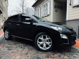 Black Mazda CX-7 2011 in Cesis, with an engine capacity of 2.20 L and mileage of 0 thousand km for 5600 €, photo 3 on AUTOMOTO.COM.LV