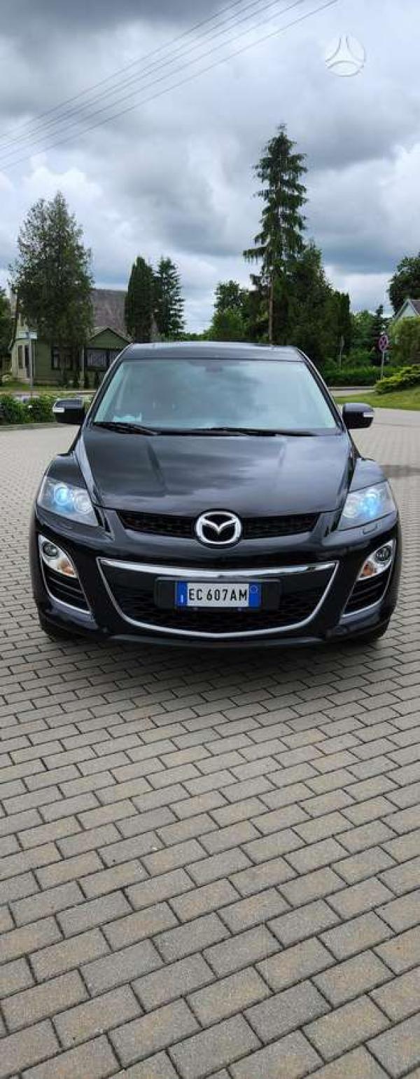 Black Mazda CX-7 2011 in Birzai, with an engine capacity of 2.20 L and mileage of 260 thousand km for 4799 €, photo 2 on AUTOMOTO.COM.LV