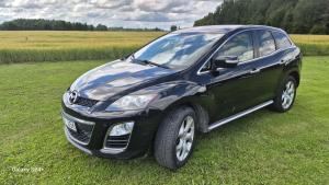 Melns Mazda CX-7 2011 Akmenė, ar dzinēja tilpumu 2.20 L un nobraukumu 220 tūkst. km par 3000 €, foto  vietnē AUTOMOTO.COM.LV
