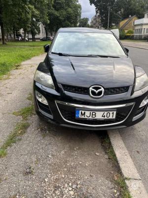 Black Mazda CX-7 2011 in Panevezys, with an engine capacity of 2.18 L and mileage of 200 thousand km for 2500 €, photo  on AUTOMOTO.COM.LV
