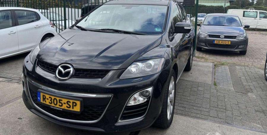 Melns Mazda CX-7 2012 Kauņa, ar dzinēja tilpumu 2.18 L un nobraukumu 220 tūkst. km par 2399 €, foto 3 vietnē AUTOMOTO.COM.LV