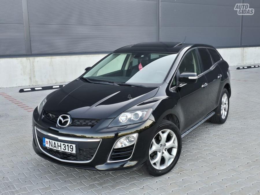 Black Mazda CX-7 2012 in Siauliai, with an engine capacity of 2.20 L and mileage of 216 thousand km for 4000 €, photo 1 on AUTOMOTO.COM.LV