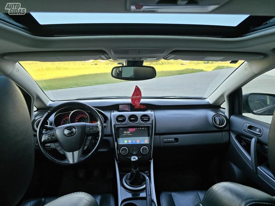 Black Mazda CX-7 2012 in Siauliai, with an engine capacity of 2.20 L and mileage of 216 thousand km for 4000 €, photo 10 on AUTOMOTO.COM.LV