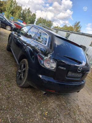 Black Mazda CX-7 2008 in Panevezys, with an engine capacity of 2.30 L and mileage of 210 thousand km for 950 €, photo 10 on AUTOMOTO.COM.LV