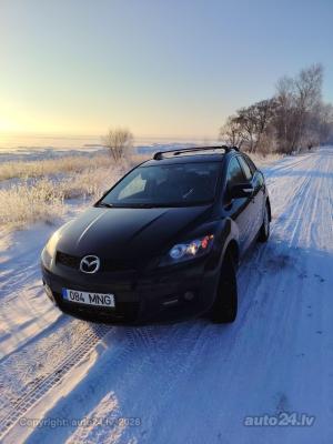 Black Mazda CX-7 2007 in Tallinn, with an engine capacity of 2.30 L and mileage of 138 thousand km for 4200 €, photo 4 on AUTOMOTO.COM.LV