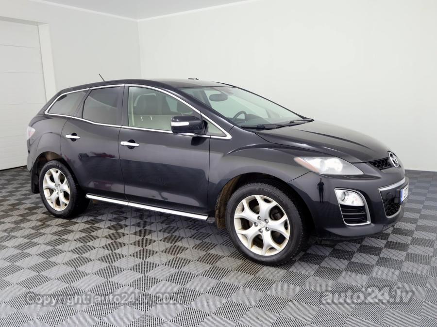 Black Mazda CX-7 2012 in Tallinn, with an engine capacity of 2.20 L and mileage of 344 thousand km for 1199 €, photo 1 on AUTOMOTO.COM.LV