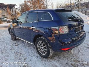 Blue Mazda CX-7 2011 in Prienai, with an engine capacity of 2.20 L and mileage of 203 thousand km for 4799 €, photo 2 on AUTOMOTO.COM.LV