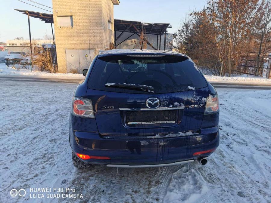 Blue Mazda CX-7 2011 in Prienai, with an engine capacity of 2.20 L and mileage of 203 thousand km for 4799 €, photo 6 on AUTOMOTO.COM.LV