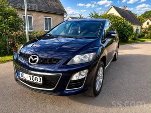 Blue Mazda CX-7 2011 in Rezekne, with an engine capacity of 2.20 L and mileage of 267 thousand km for 5299 €, photo  on AUTOMOTO.COM.LV