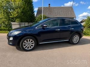 Blue Mazda CX-7 2011 in Rezekne, with an engine capacity of 2.20 L and mileage of 267 thousand km for 5299 €, photo 4 on AUTOMOTO.COM.LV