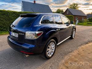 Blue Mazda CX-7 2011 in Rezekne, with an engine capacity of 2.20 L and mileage of 267 thousand km for 5299 €, photo 5 on AUTOMOTO.COM.LV