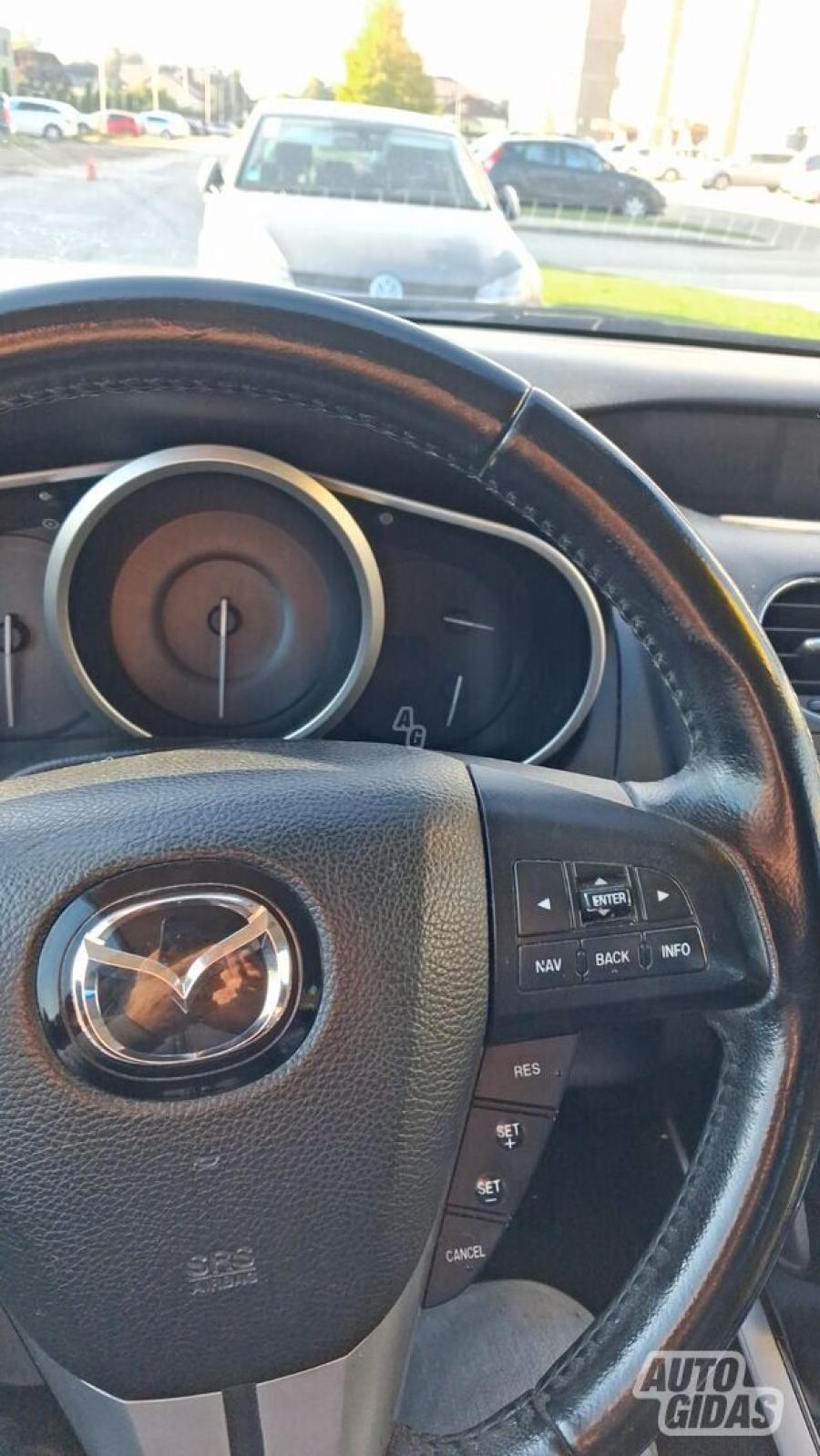 Blue Mazda CX-7 2011 in Marijampole, with an engine capacity of 2.20 L and mileage of 241 thousand km for 4200 €, photo 10 on AUTOMOTO.COM.LV